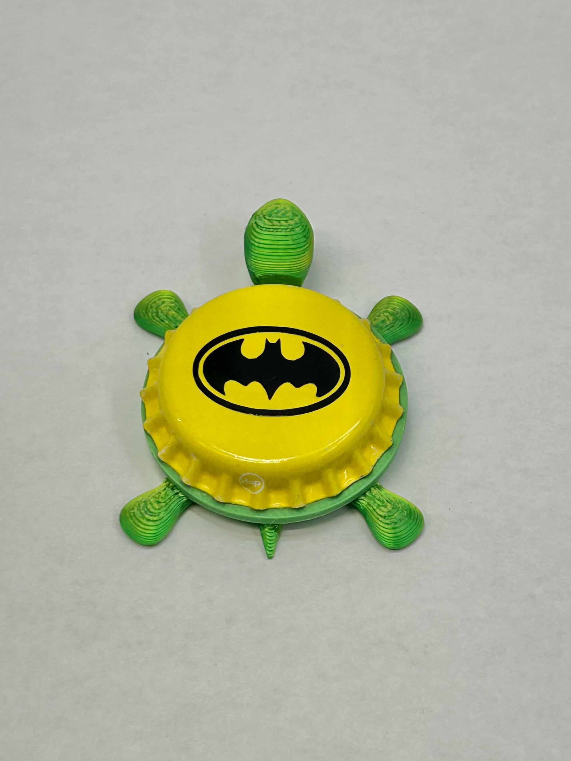 Batman - Bottle Cap Magnet Turtle – Shell Shocked Art