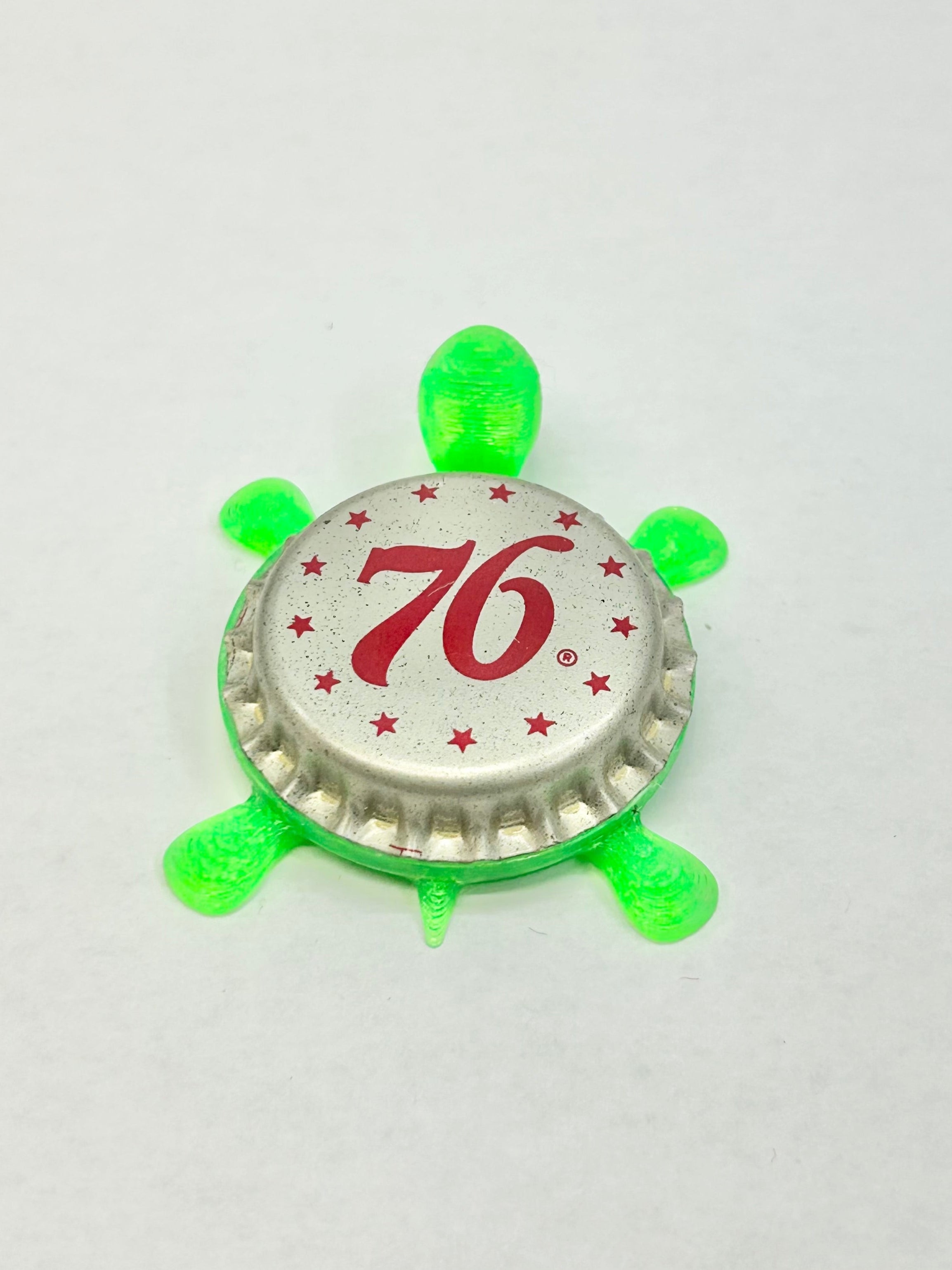 1776 - Bottle Cap Magnet Turtle – Shell Shocked Art
